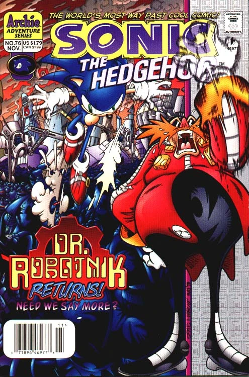 Archie Sonic the Hedgehog Issue 76 | Mobius Encyclopaedia | Fandom