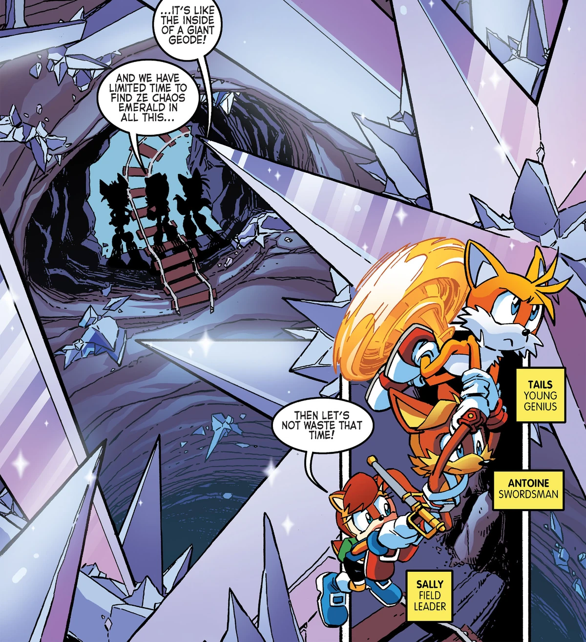 Crystal Cave | Mobius Encyclopaedia | Fandom