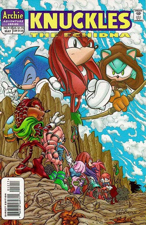 Archie Knuckles the Echidna Issue 12 | Mobius Encyclopaedia | Fandom