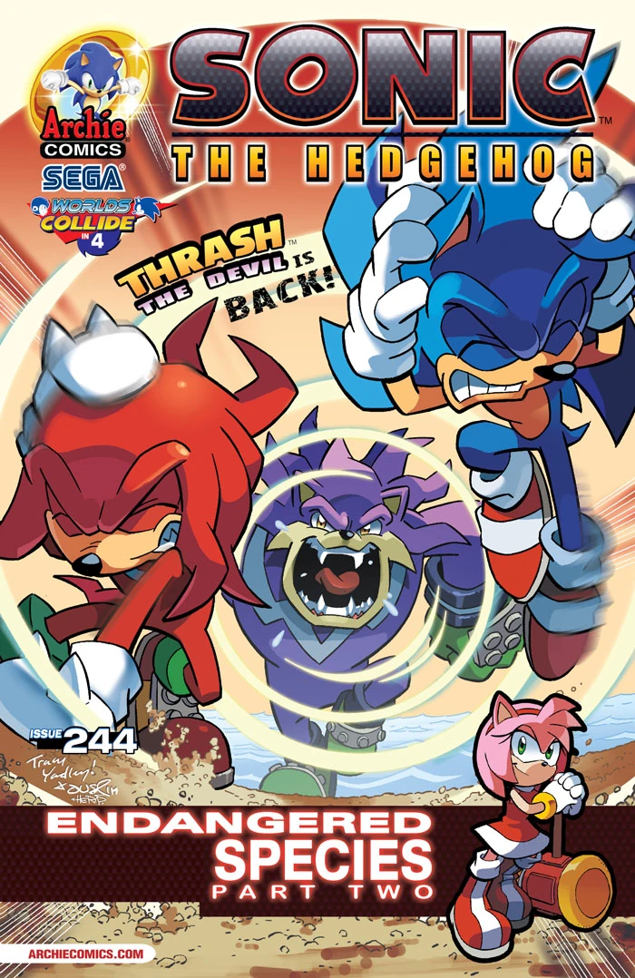 Archie Sonic the Hedgehog Issue 244 | Mobius Encyclopaedia | Fandom