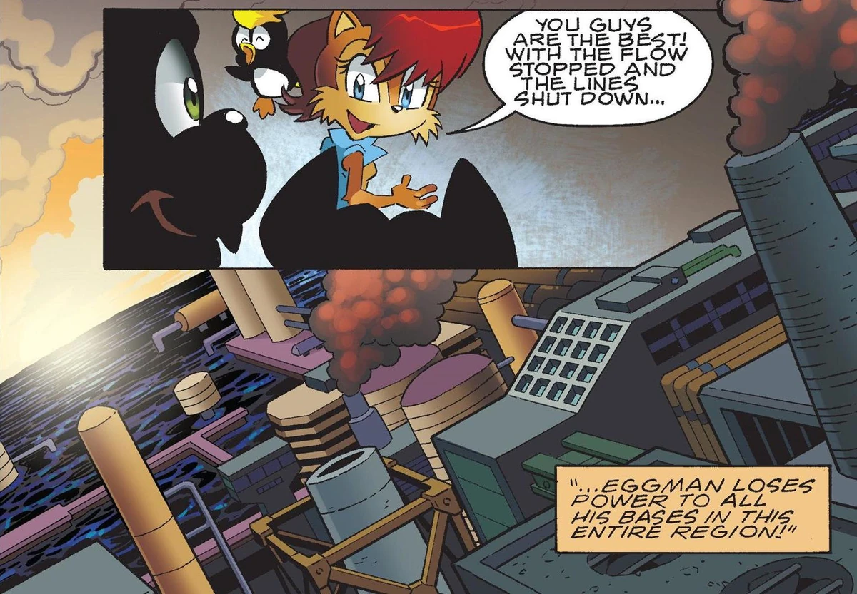 Oil Ocean Zone | Mobius Encyclopaedia | Fandom