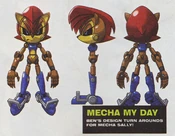 Mecha Sally | Mobius Encyclopaedia | Fandom