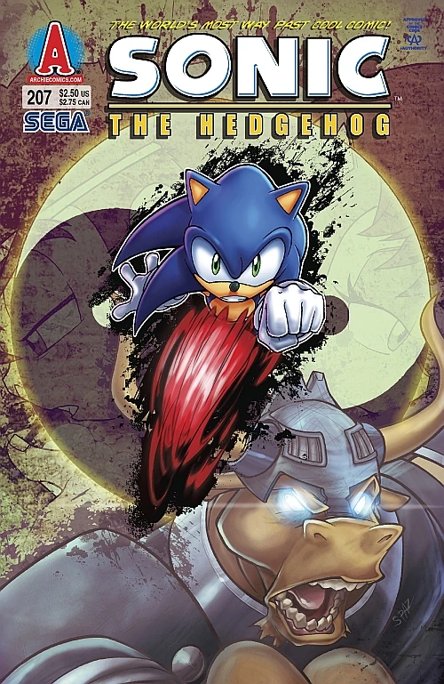 Archie Sonic the Hedgehog Issue 207 | Mobius Encyclopaedia | Fandom