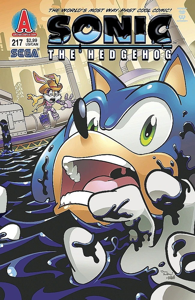 Archie Sonic the Hedgehog Issue 217 | Mobius Encyclopaedia | Fandom