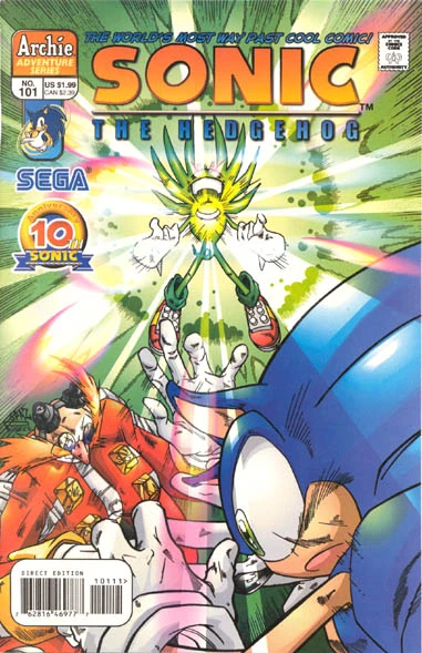 Archie Sonic the Hedgehog Issue 101 | Mobius Encyclopaedia | Fandom