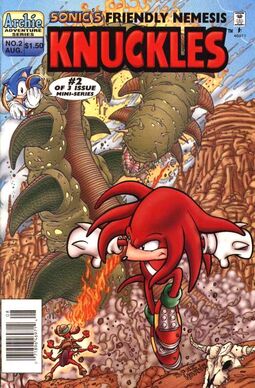 Archie Knuckles Miniseries Issue 2 | Mobius Encyclopaedia | Fandom