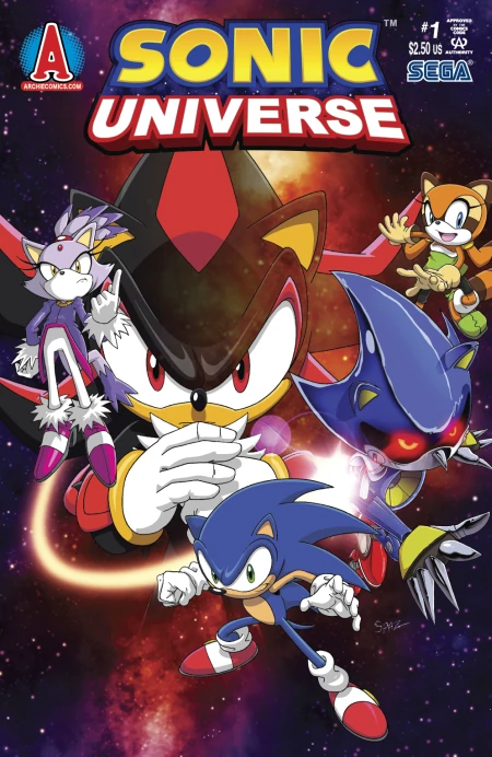 Archie Sonic Universe Issue 1 | Mobius Encyclopaedia | Fandom
