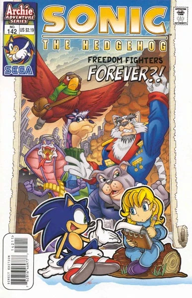 Archie Sonic the Hedgehog Issue 142 | Mobius Encyclopaedia | Fandom
