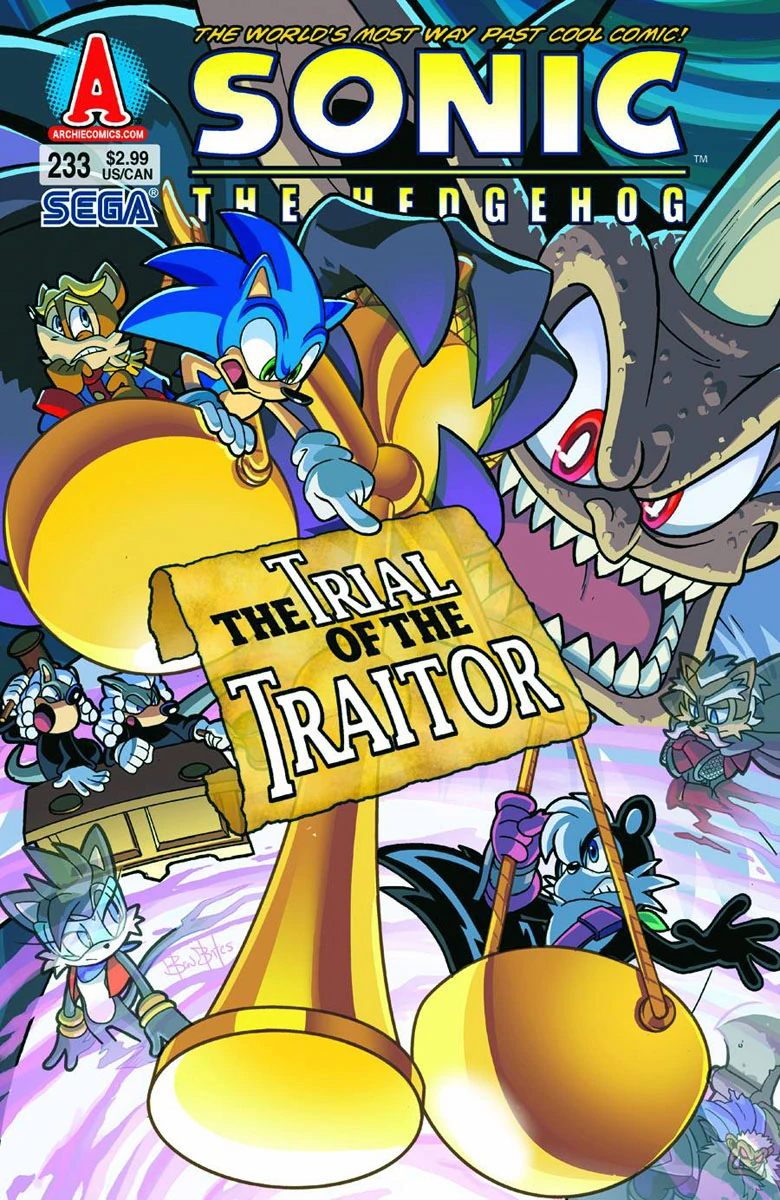 Archie Sonic the Hedgehog Issue 233 | Mobius Encyclopaedia | Fandom