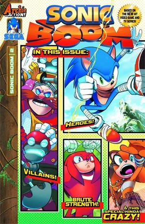 Archie Sonic Boom Issue 2 | Mobius Encyclopaedia | Fandom
