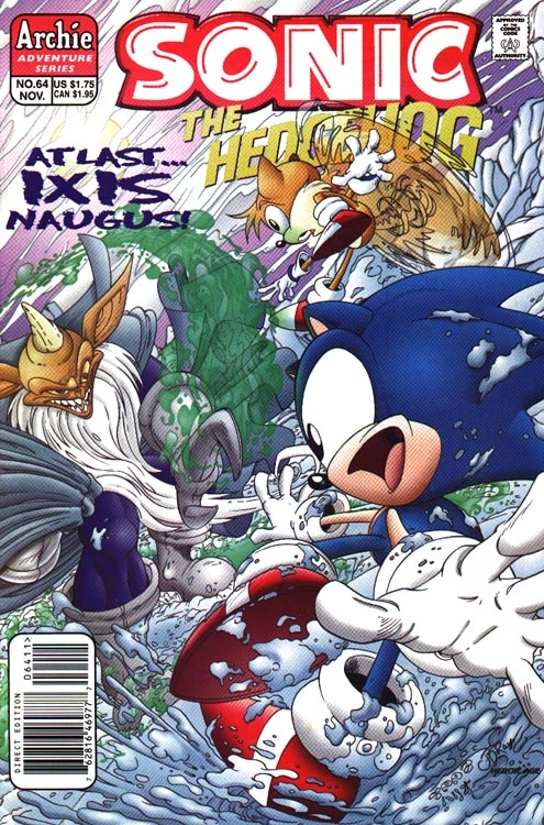 Archie Sonic the Hedgehog Issue 64 | Mobius Encyclopaedia | Fandom