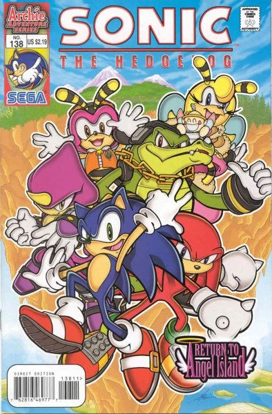 Archie Sonic the Hedgehog Issue 138 | Mobius Encyclopaedia | Fandom