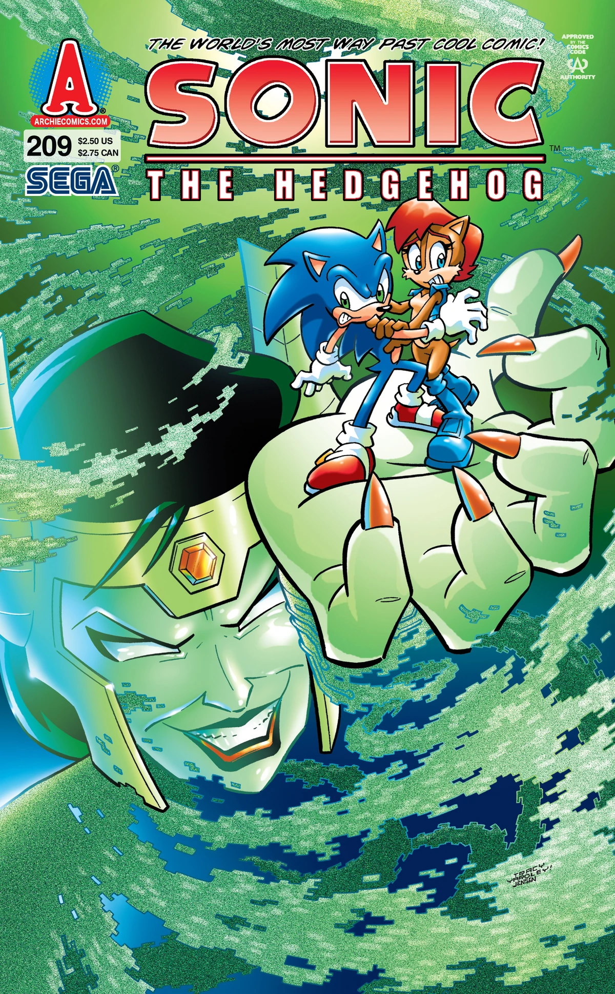 Archie Sonic the Hedgehog Issue 209 | Mobius Encyclopaedia | Fandom