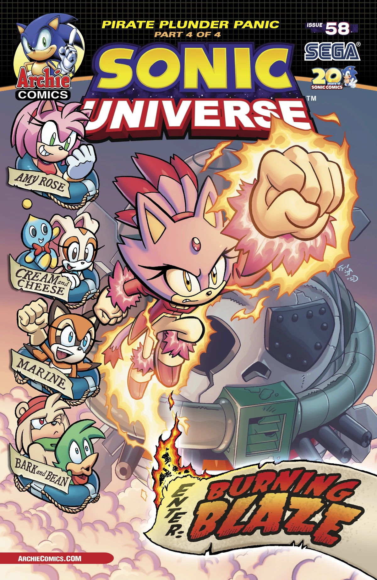 Archie Sonic Universe Issue 58 | Mobius Encyclopaedia | Fandom