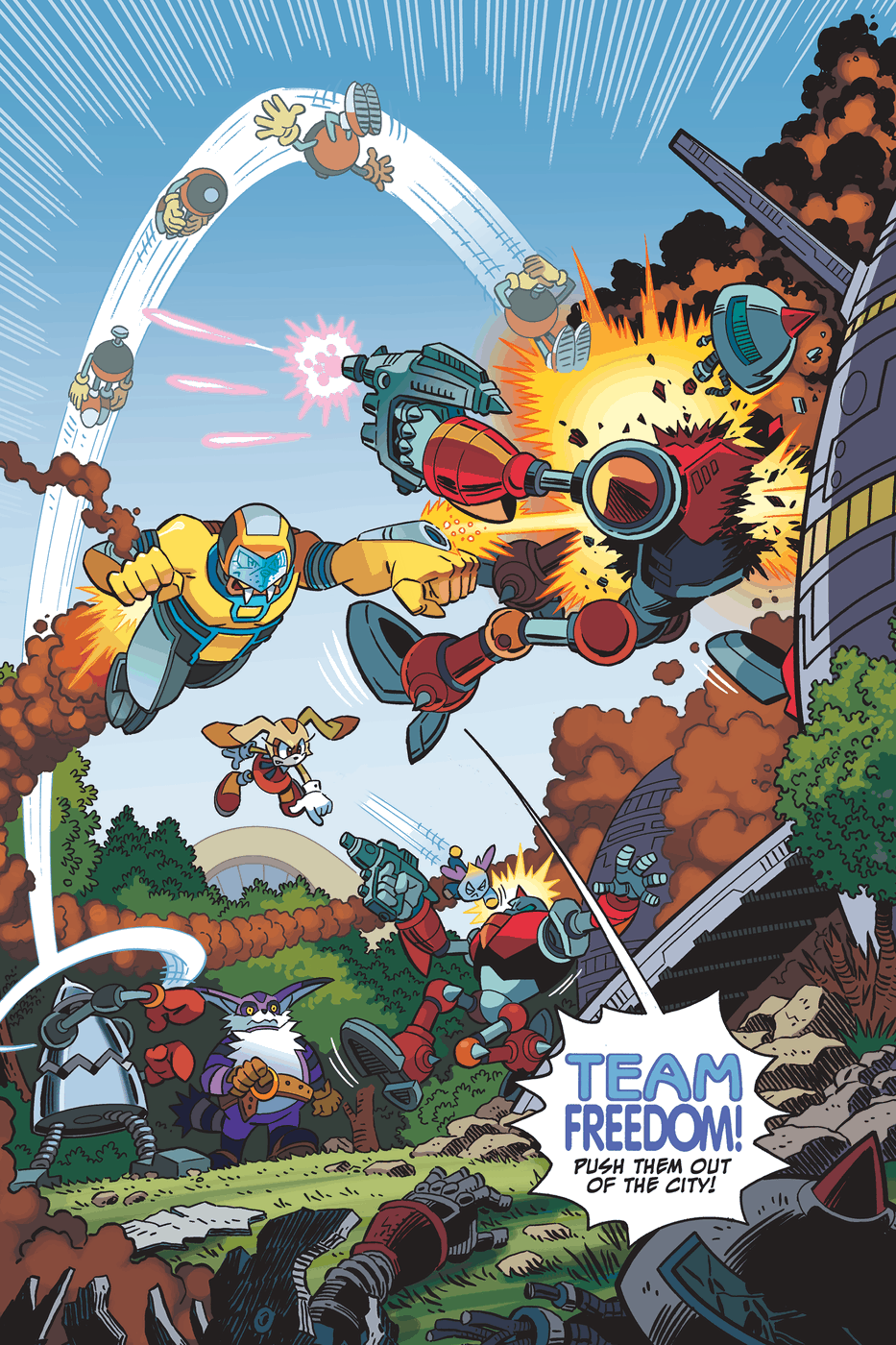 Team Freedom | Mobius Encyclopaedia | Fandom