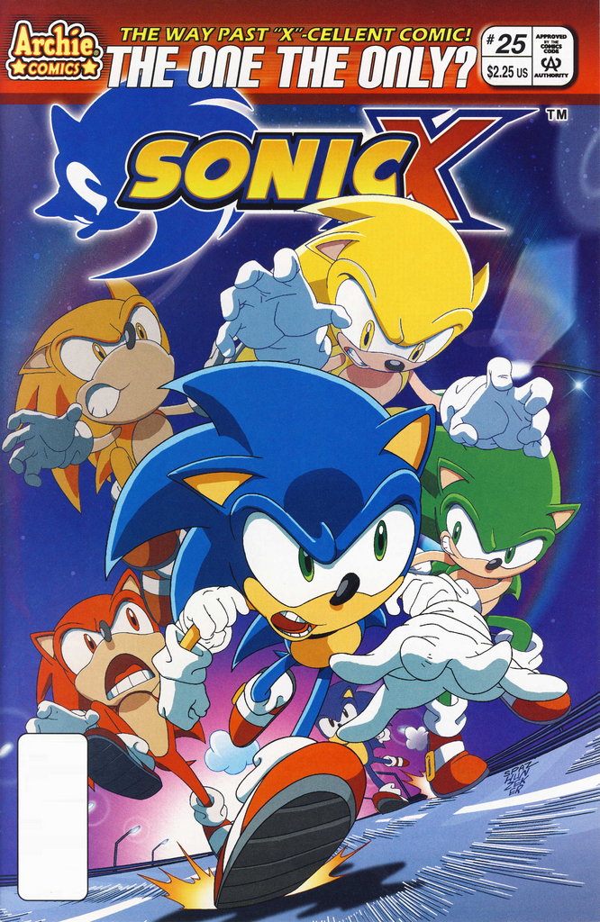 Archie Sonic X Issue 25 | Mobius Encyclopaedia | Fandom