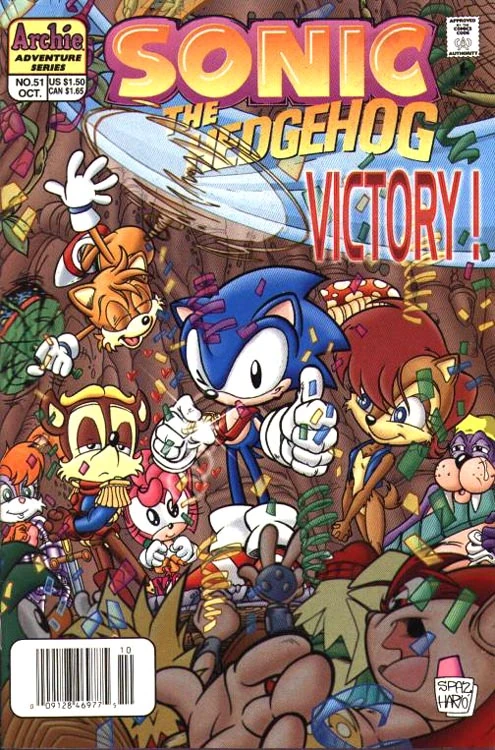 Archie Sonic the Hedgehog Issue 51 | Mobius Encyclopaedia | Fandom