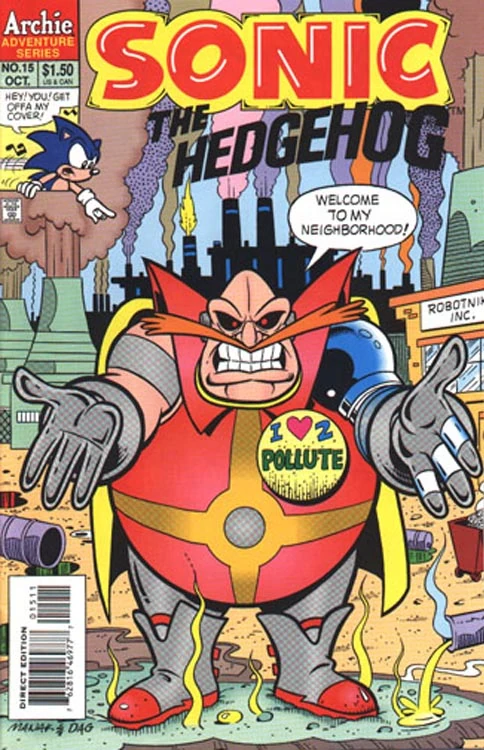 Archie Sonic the Hedgehog Issue 15 | Mobius Encyclopaedia | Fandom