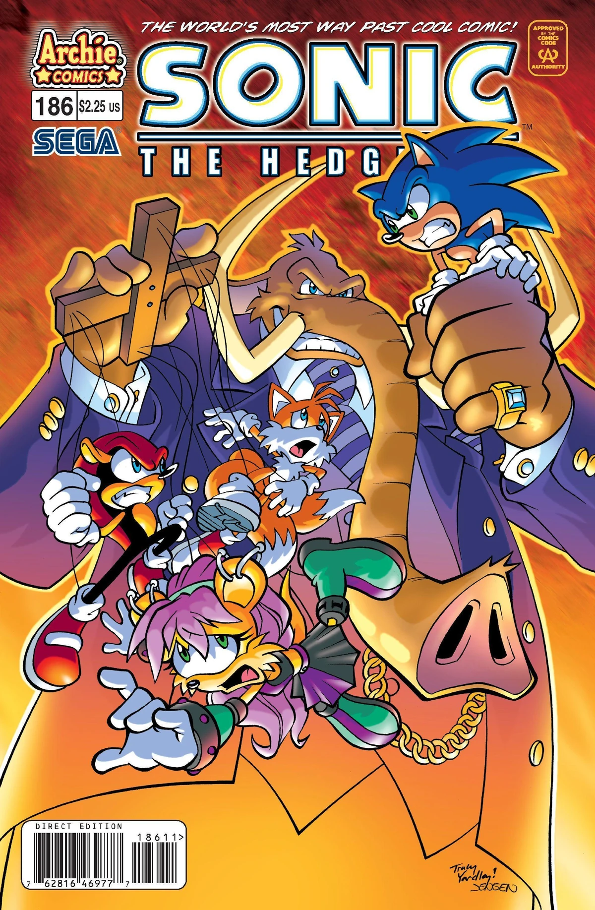 Archie Sonic the Hedgehog Issue 186 | Mobius Encyclopaedia | Fandom