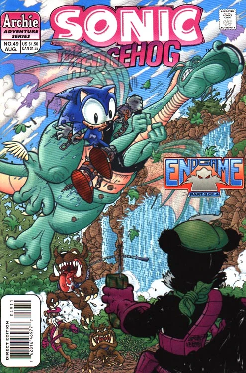 Archie Sonic the Hedgehog Issue 49 | Mobius Encyclopaedia | Fandom