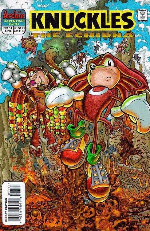 Archie Knuckles the Echidna Issue 11 | Mobius Encyclopaedia | Fandom