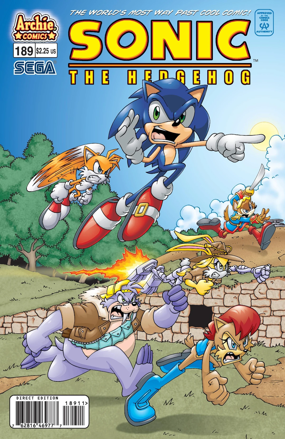 Archie Sonic the Hedgehog Issue 189 | Mobius Encyclopaedia | Fandom