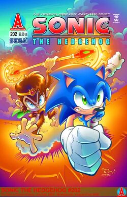 Archie Sonic the Hedgehog Issue 202 | Mobius Encyclopaedia | Fandom