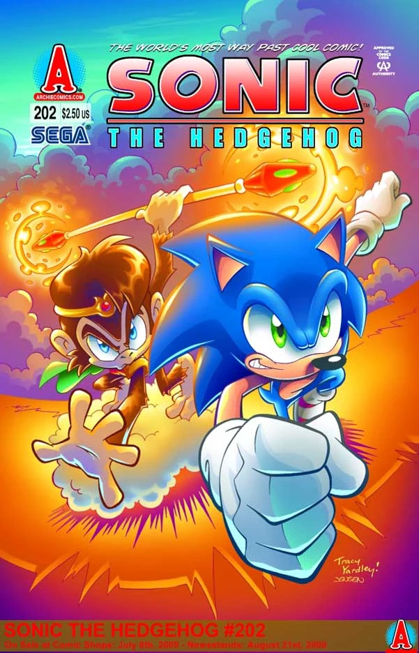 Archie Sonic the Hedgehog Issue 202 | Mobius Encyclopaedia | Fandom