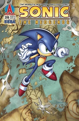 Archie Sonic the Hedgehog Issue 206 | Mobius Encyclopaedia | Fandom