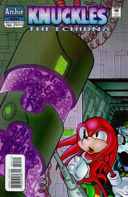 Archie Knuckles the Echidna Issue 21 | Mobius Encyclopaedia | Fandom