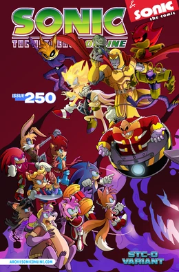 Sonic the Hedgehog Online Issue 250 | Archie Sonic Online Wiki | Fandom