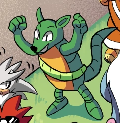 Arlo Armadillo | Archie Sonic Online Wiki | Fandom