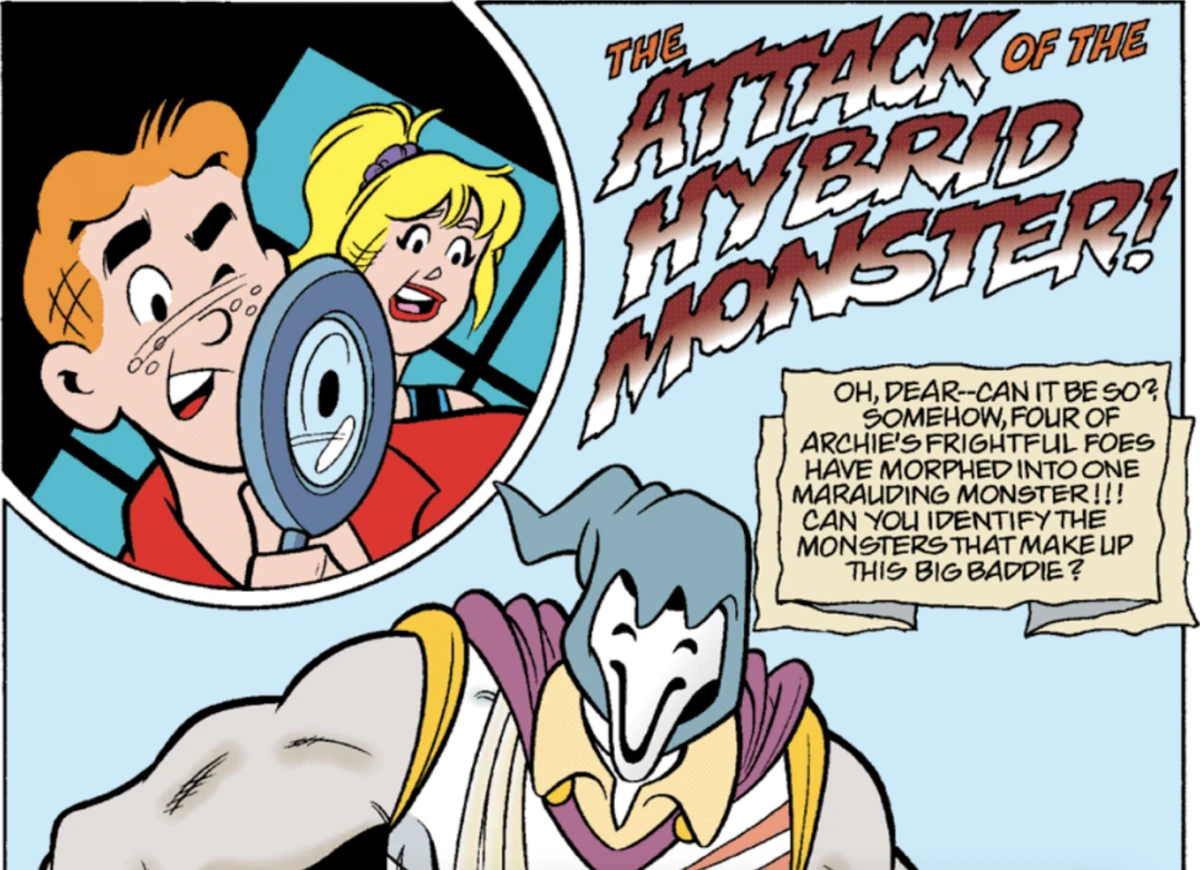 The Attack of the Hybrid Monster | Archies weird mysteries Wiki | Fandom