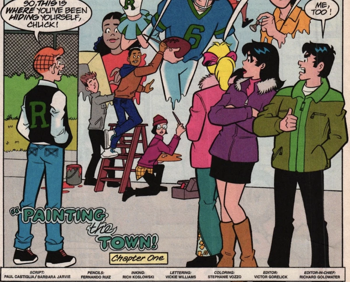 Painting the Town | Archies weird mysteries Wiki | Fandom