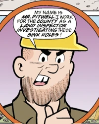 Mr. Pitwell | Archies weird mysteries Wiki | Fandom
