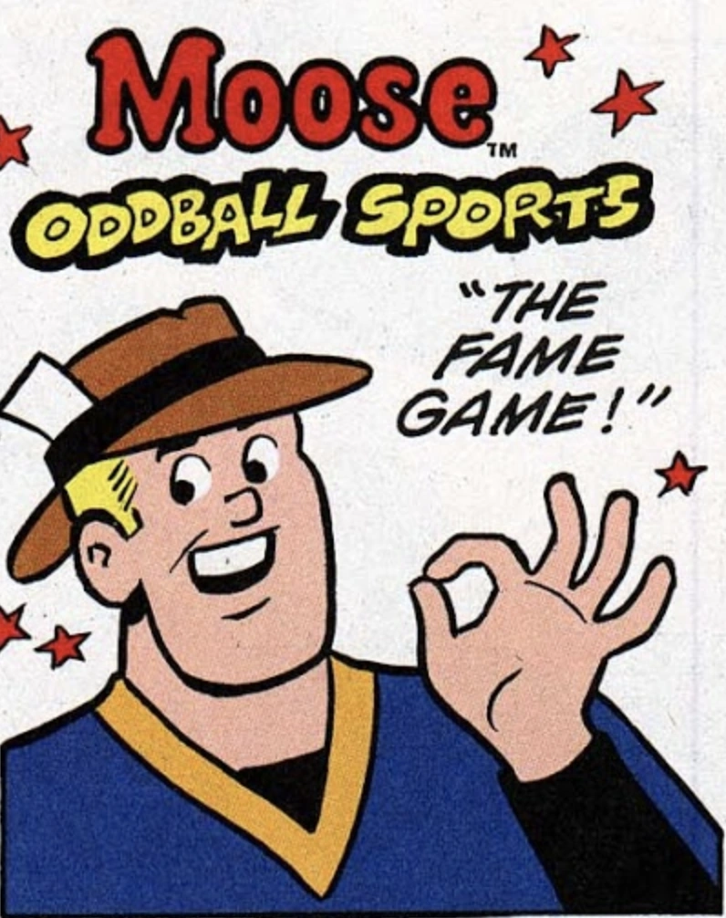 Moose Oddball Sports: The Fame Game | Archies weird mysteries Wiki | Fandom