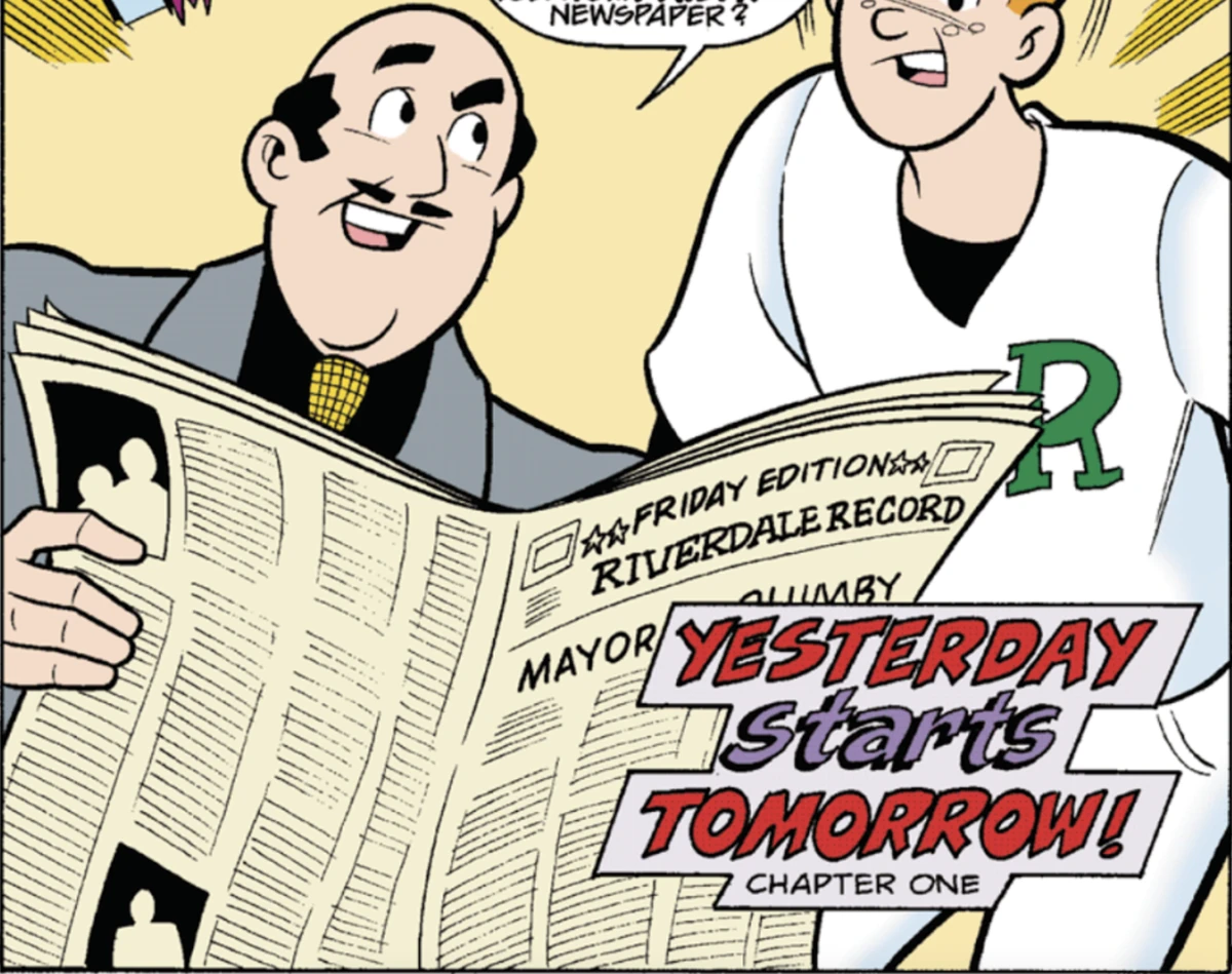 Yesterday Starts Tomorrow | Archies weird mysteries Wiki | Fandom