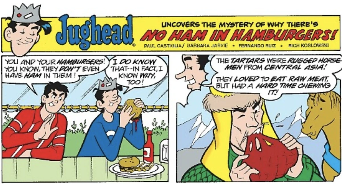 No Ham in Hamburgers | Archies weird mysteries Wiki | Fandom