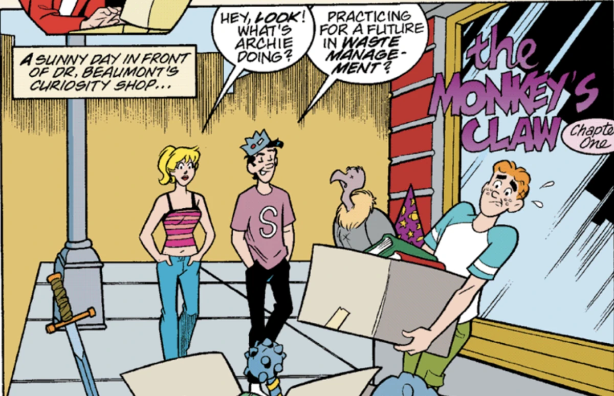 The Monkey's Claw | Archies weird mysteries Wiki | Fandom