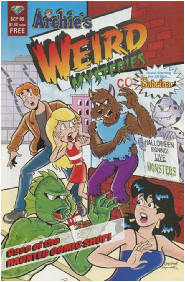 Case of the Haunted Comic Shop! | Archies weird mysteries Wiki | Fandom