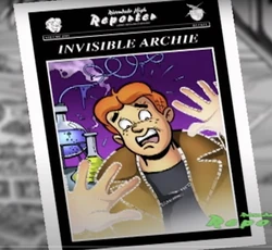 Invisible Archie | Archies weird mysteries Wiki | Fandom