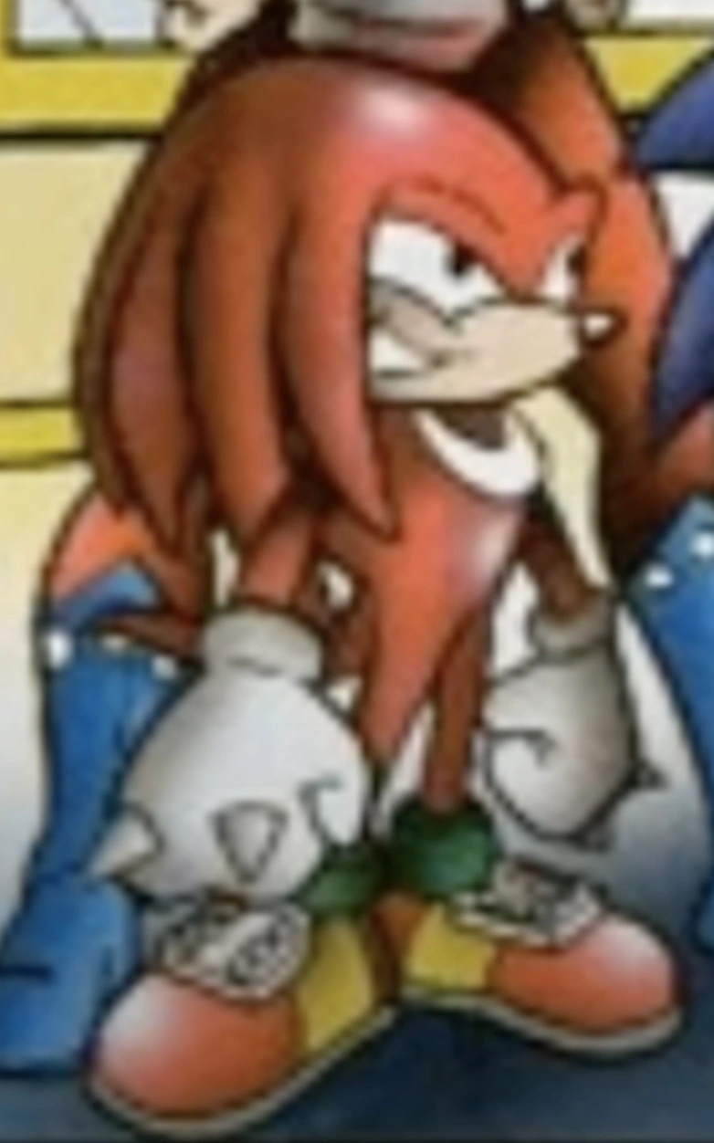 Knuckles the Echidna | Archies weird mysteries Wiki | Fandom