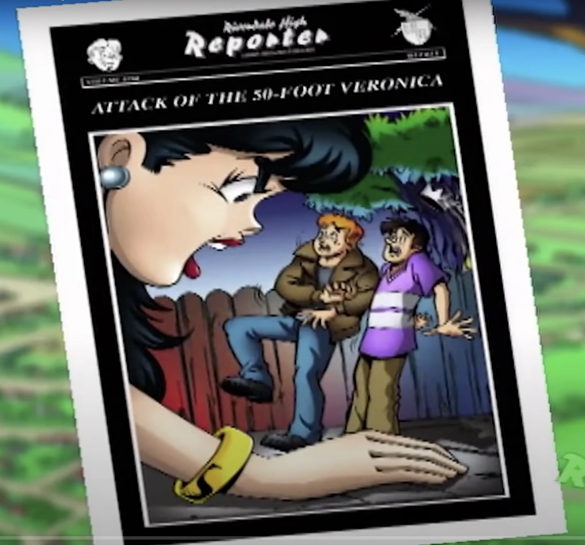 Attack of the 50-Foot Veronica | Archies weird mysteries Wiki | Fandom