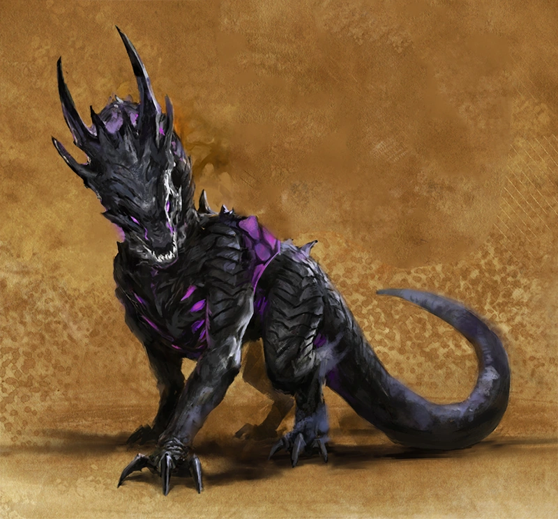 Wingless Shadow Dragon | Archive of the Celestial Han Empire Wiki | Fandom