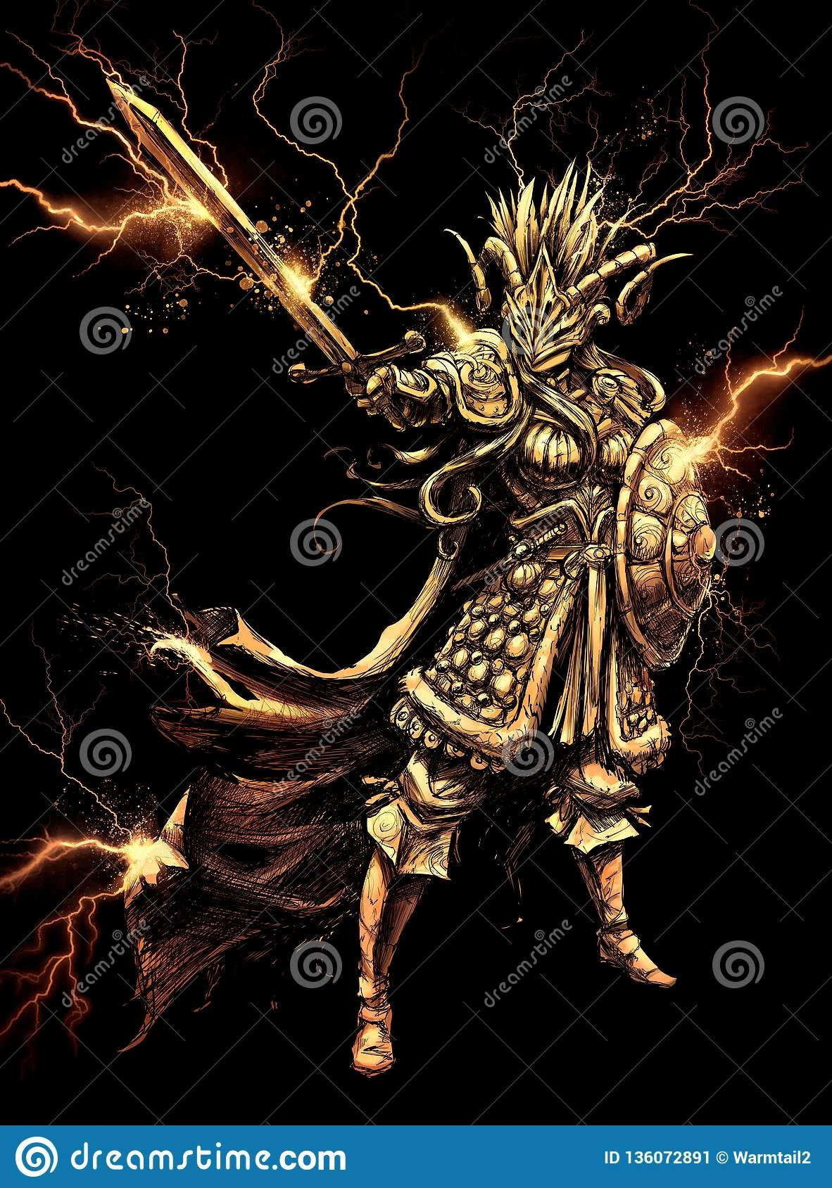 Lightning Sword Demon Knight | Archive of the Celestial Han Empire Wiki ...