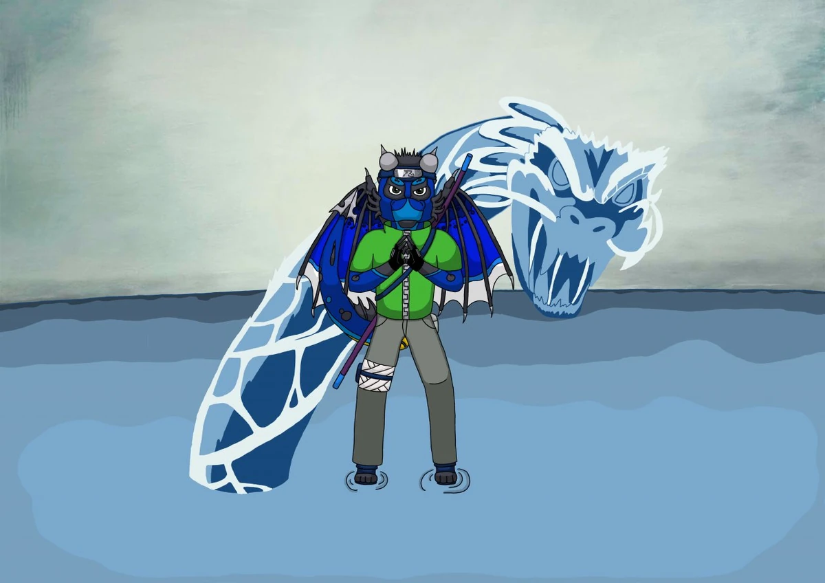 Water Style Water Dragon Jutsu Demon Knight | Archive of the Celestial ...