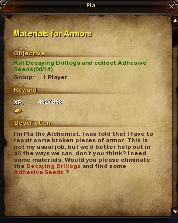 Materials for Armors | Archlord 2 Wiki | Fandom