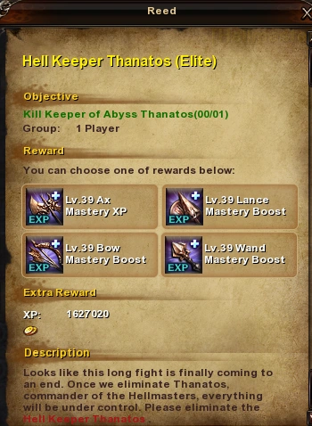 Hell Keeper Thanatos (Elite) | Archlord 2 Wiki | Fandom