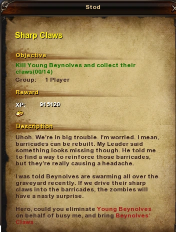 Sharp Claws | Archlord 2 Wiki | Fandom