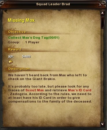 Missing Max | Archlord 2 Wiki | Fandom